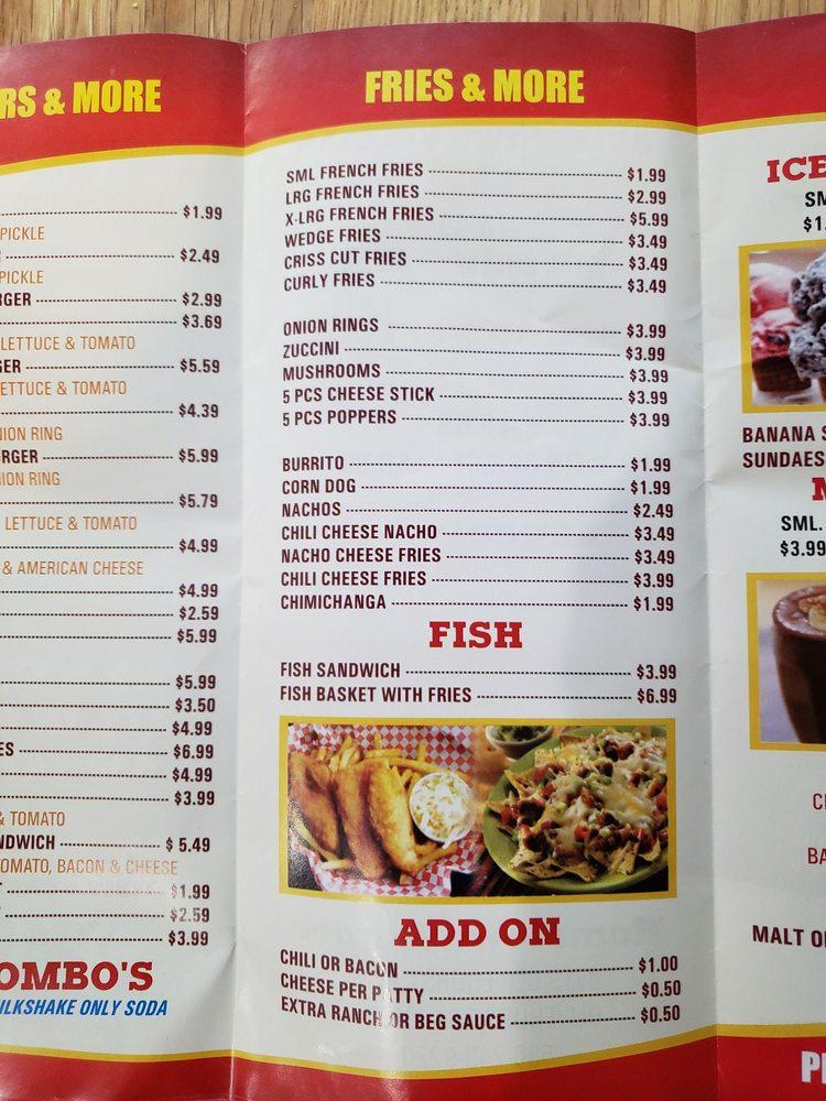 Menu at Home Town Burger restaurant, Olivehurst