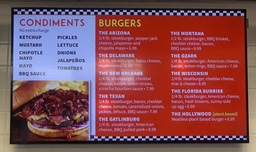 Menu at Chompz restaurant, Quincy, 834 S 12th St