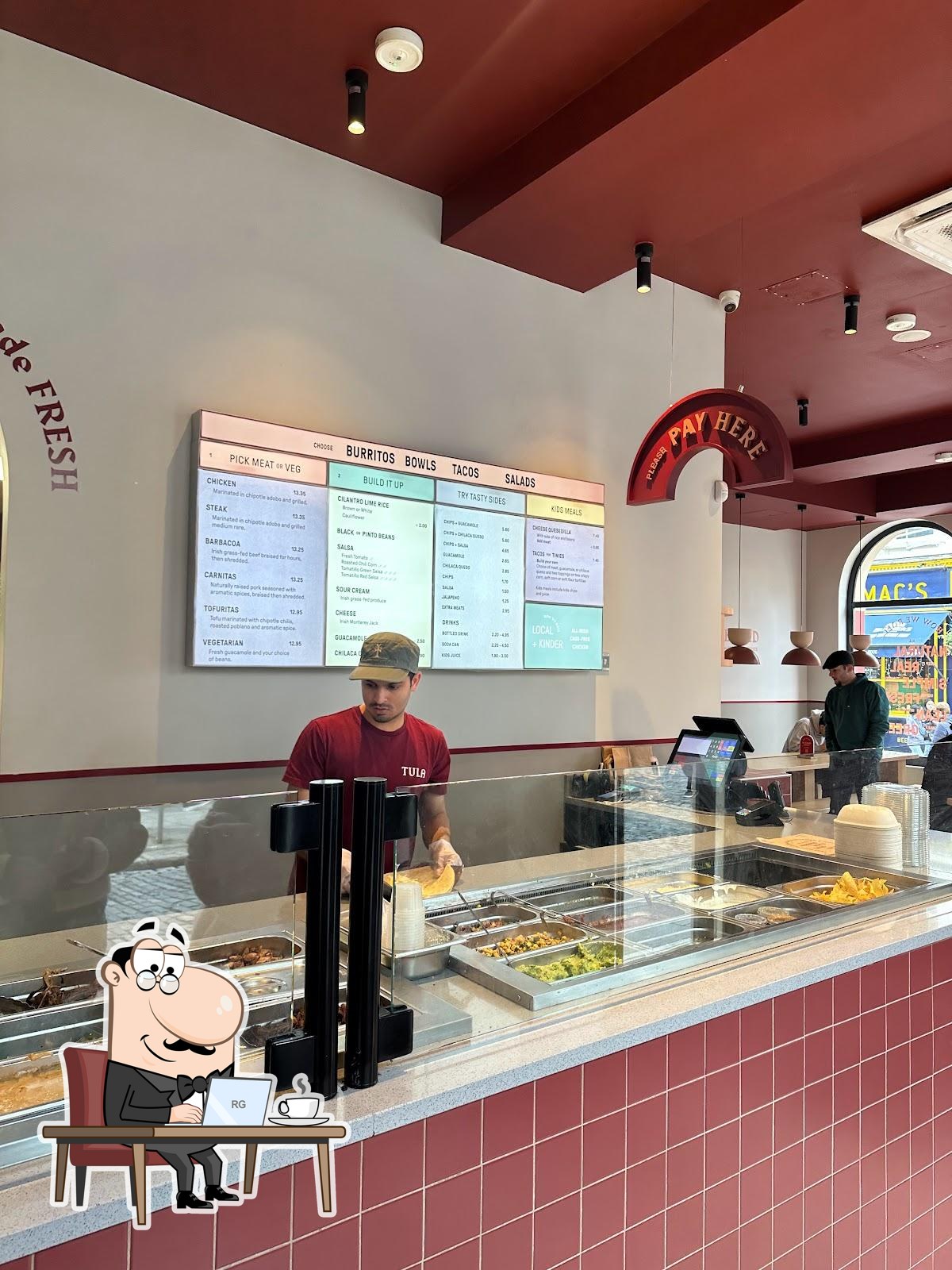 Tula Mexican Grill, Dublin - Restaurant menu, prices and reviews