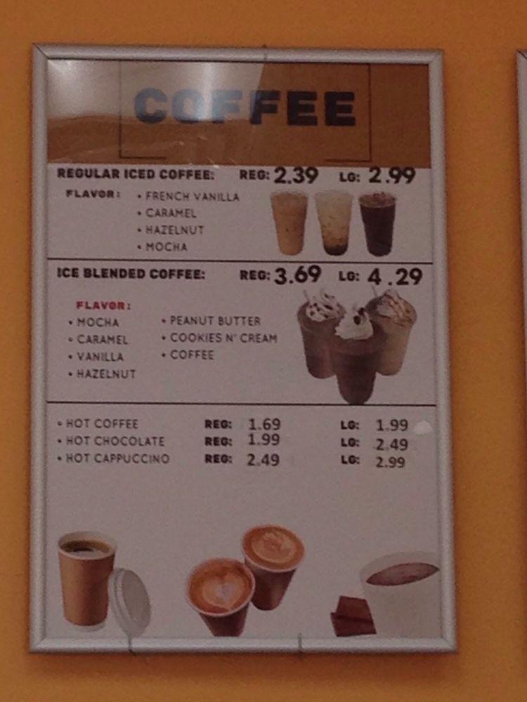 Menu at Best Donuts, Phoenix