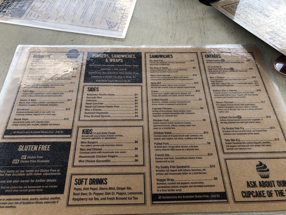 Menu at Tavern Six pub & bar, Kirtland, Euclid Chardon Rd