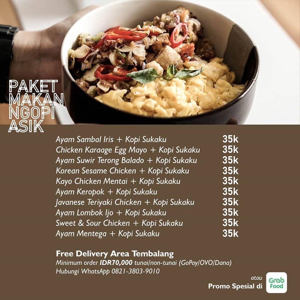 Menu at Kayo Coffee and Space restaurant, Semarang, Jl. KH. Sirojudin No.15