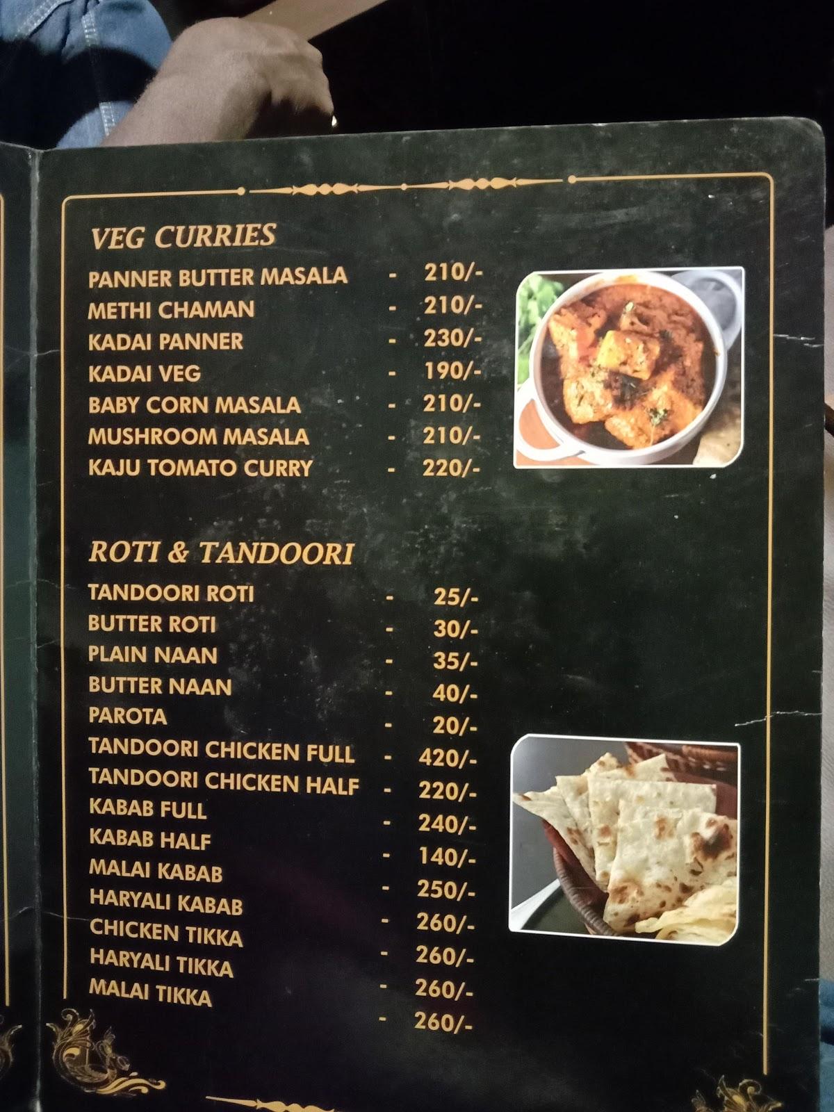 Menu at ALFA ARABIAN RESTAURANT MANGALAGIRI, Kaza