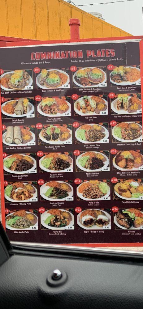 Menu at Atilano's Mexican Food - Airway Heights restaurant, Airway Heights
