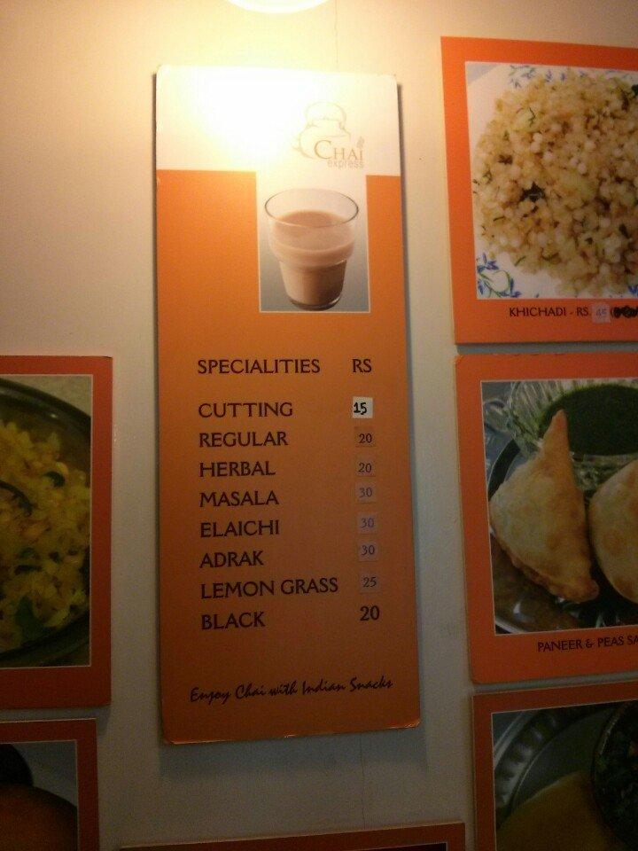 Menu at Chai Express, Pune, 6 Ghanshyam Apartment Dhole Patil Road