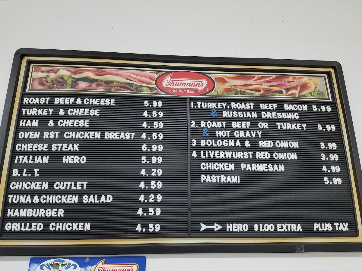 Menu at Coffee Stop restaurant, Woodcliff Lake