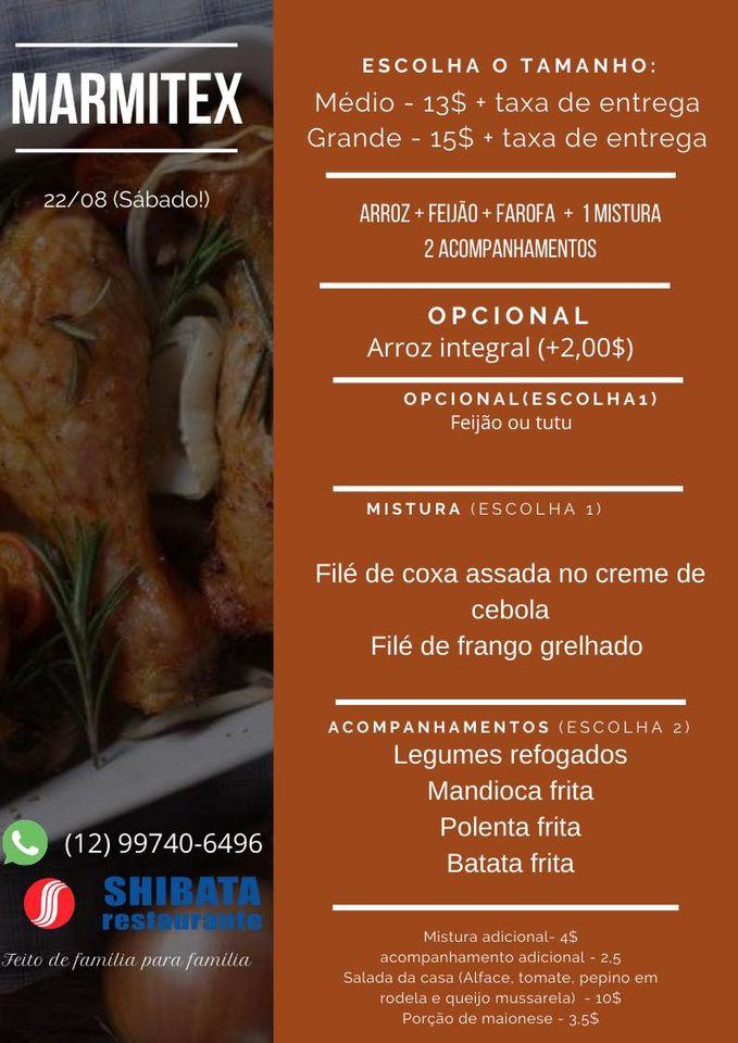 Menu at Shibata Supermercados - Taubaté (Jd. Maria Augusta) steakhouse ...