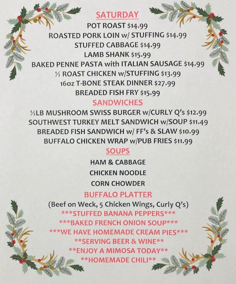 Menu at Apollo Family Restaurant, Buffalo, South Park Ave