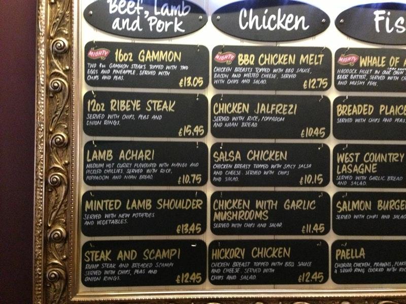 Menu at Pear Tree pub & bar, Grimsby