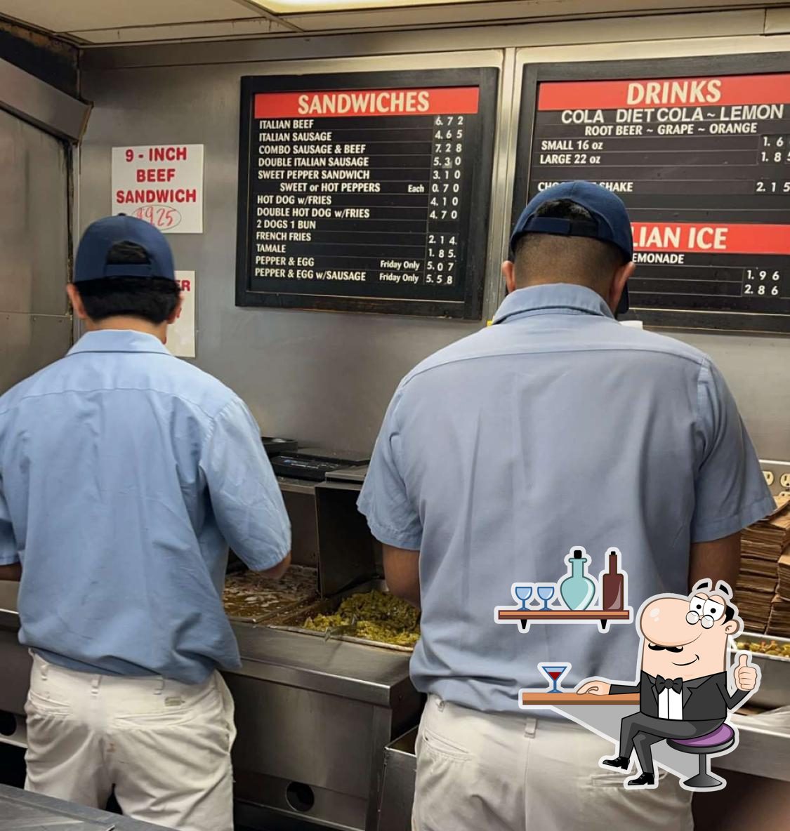 Johnnie's Beef, Elmwood Park - Restaurant menu, prices and reviews