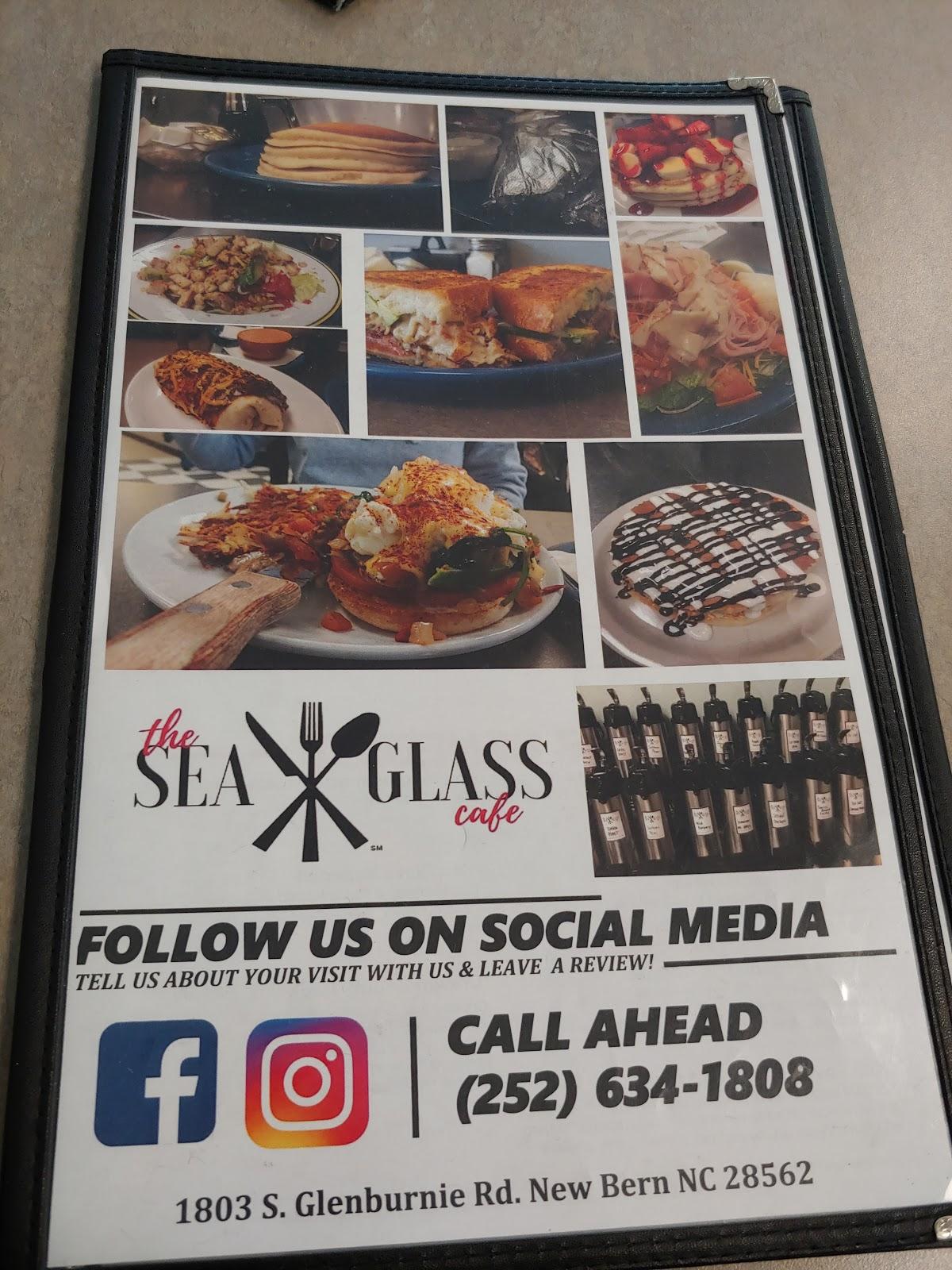 Menu at Sea Glass Cafe, New Bern, S Glenburnie Rd