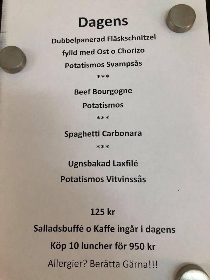 Menu at Niroma's Café & desserts, Veberöd
