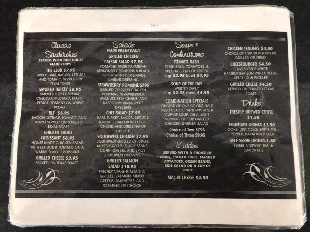 Menu at Two Sisters Catering cafe, Sherwood, E Kiehl Ave