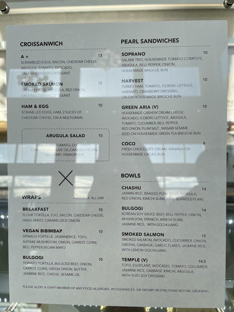 Menu at C Market Coffee cafe, Port Coquitlam
