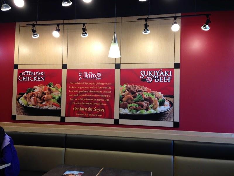 Menu at Edo Japan - East Regina - Grill and Sushi restaurant, Regina ...