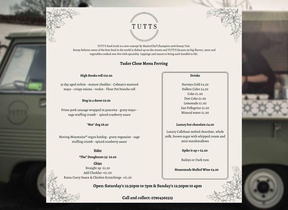 Menu at PITCH Restaurant, Worthing