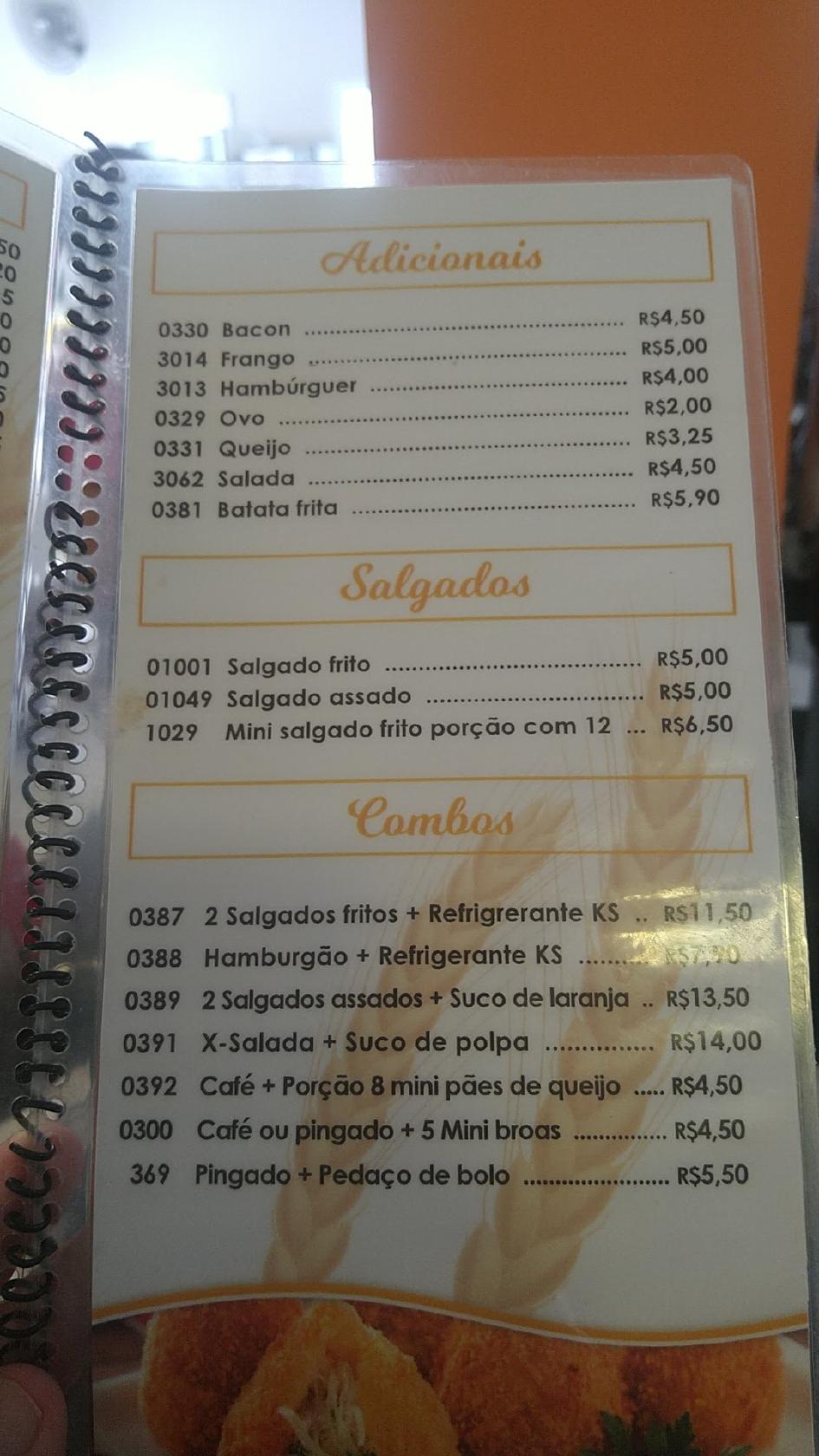 Menu em Bom Dia, Jundiaí