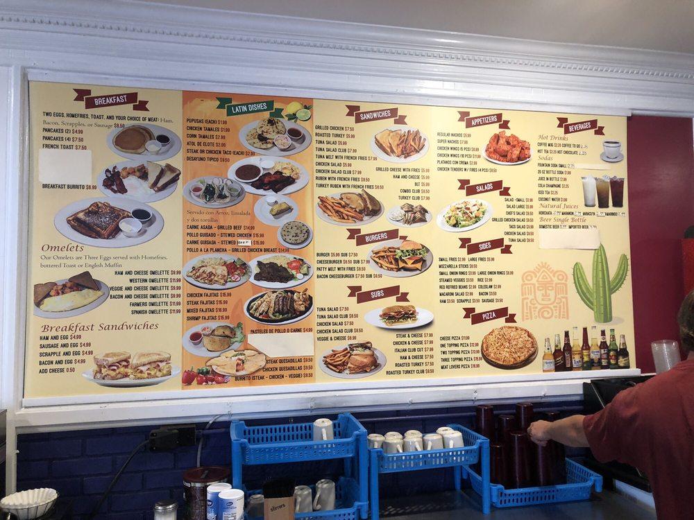 Menu at Denise Mexican Bar & Grill, Clarksburg