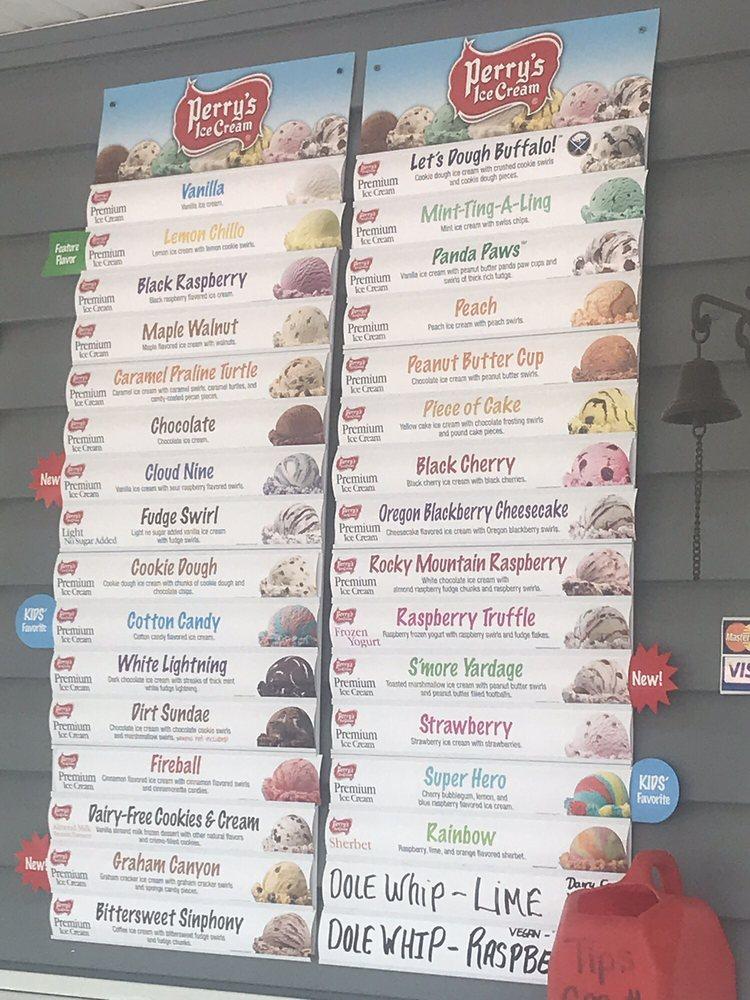 Menu at Hojack Ice Cream Shack fast food, Lyndonville