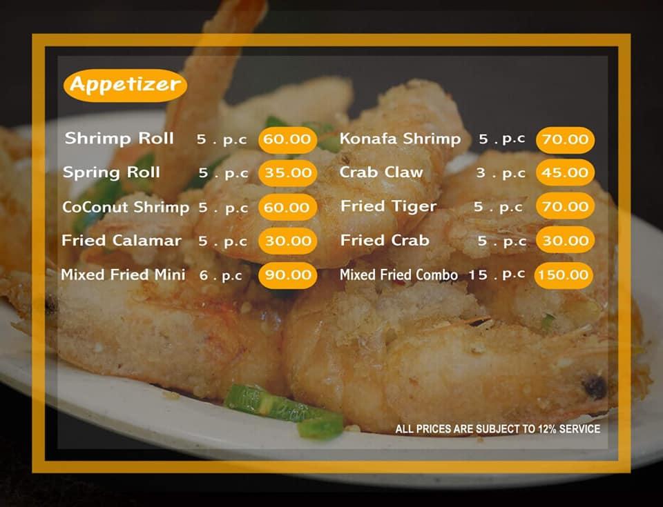 Menu at Sushi In Box restaurant, New Cairo City