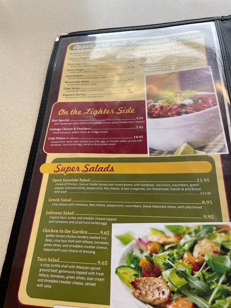 Menu at Country Club Family Restaurant, Medina
