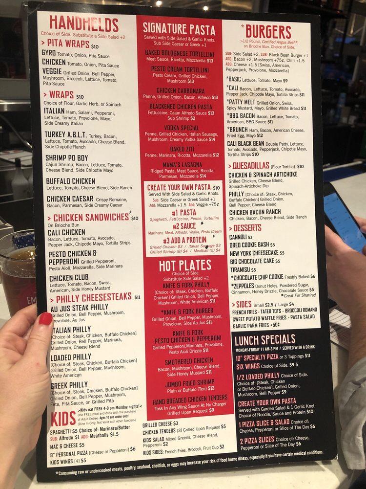 Menu at Empire Pizza Indian Land pizzeria, Indian Land, Rosemont Dr