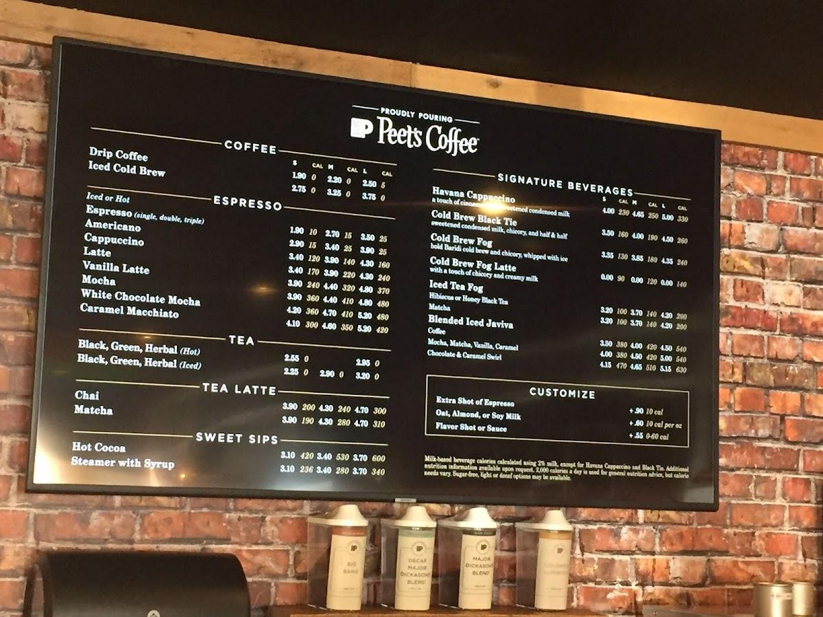 Menu at DL Campus Coffee & Ice Cream on Main desserts, Front Royal