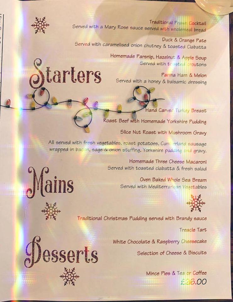 Menu at Hare And Hounds Cowfold pub & bar, Cowfold