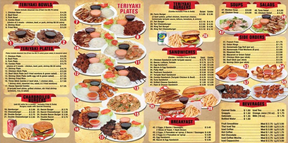 Menu at Hungry Horse Drive-In fast food, Long Beach