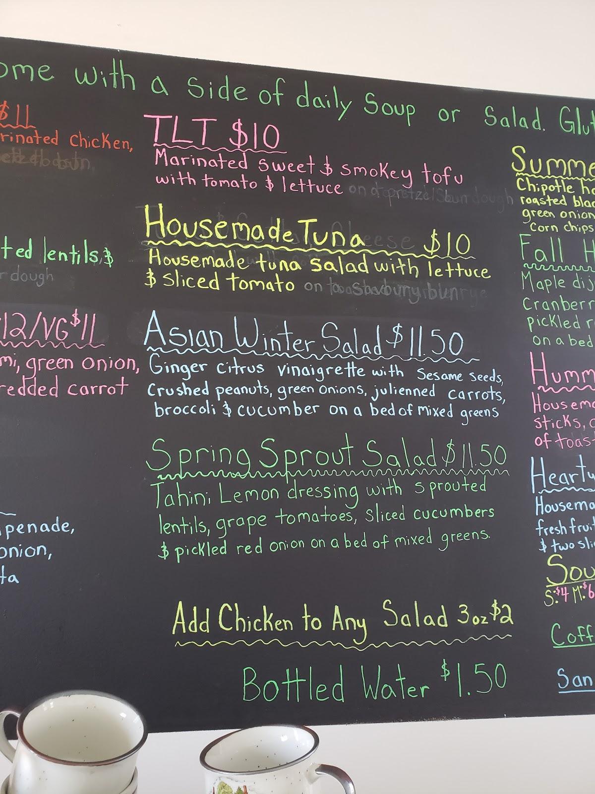 Menu at Golden Oak restaurant, Miramichi