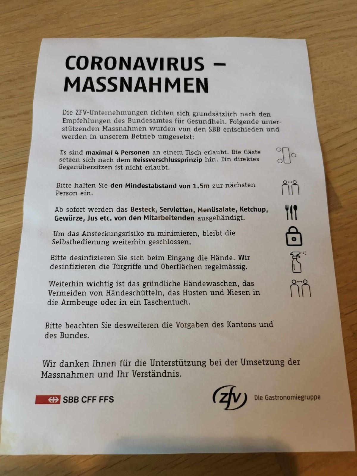 Menu at SBB Restaurant Ostermundigen, Ostermundigen