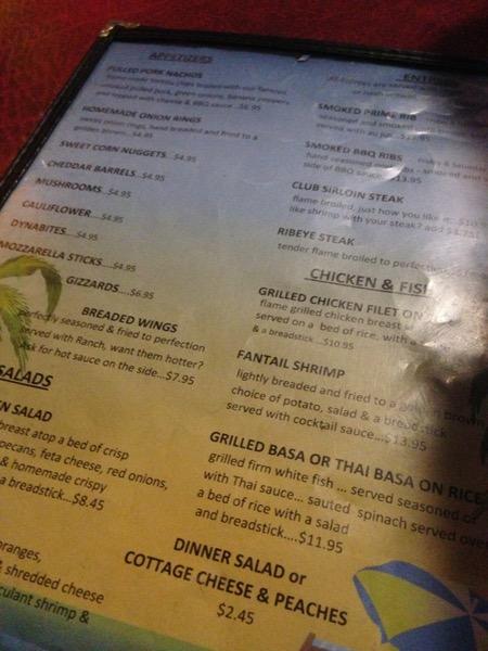 Menu at Hide-A-Way Grill pub & bar, West Point