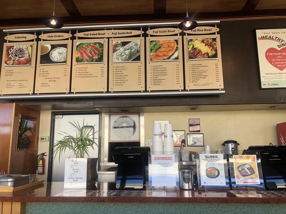 Menu at Fuji Grill restaurant, Orange, W Chapman Ave