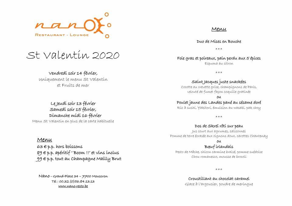Menu au Nano, Mouscron