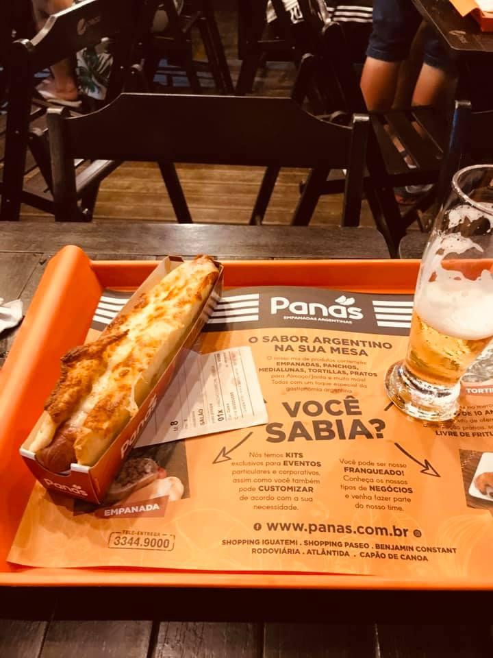 Menu at Panas - Empanadas Argentinas restaurant, Xangri-Lá, R. Guaimbé