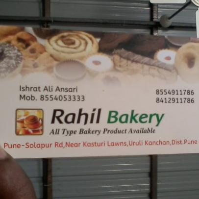 Menu at Rahil Bakery, Uruli Kanchan