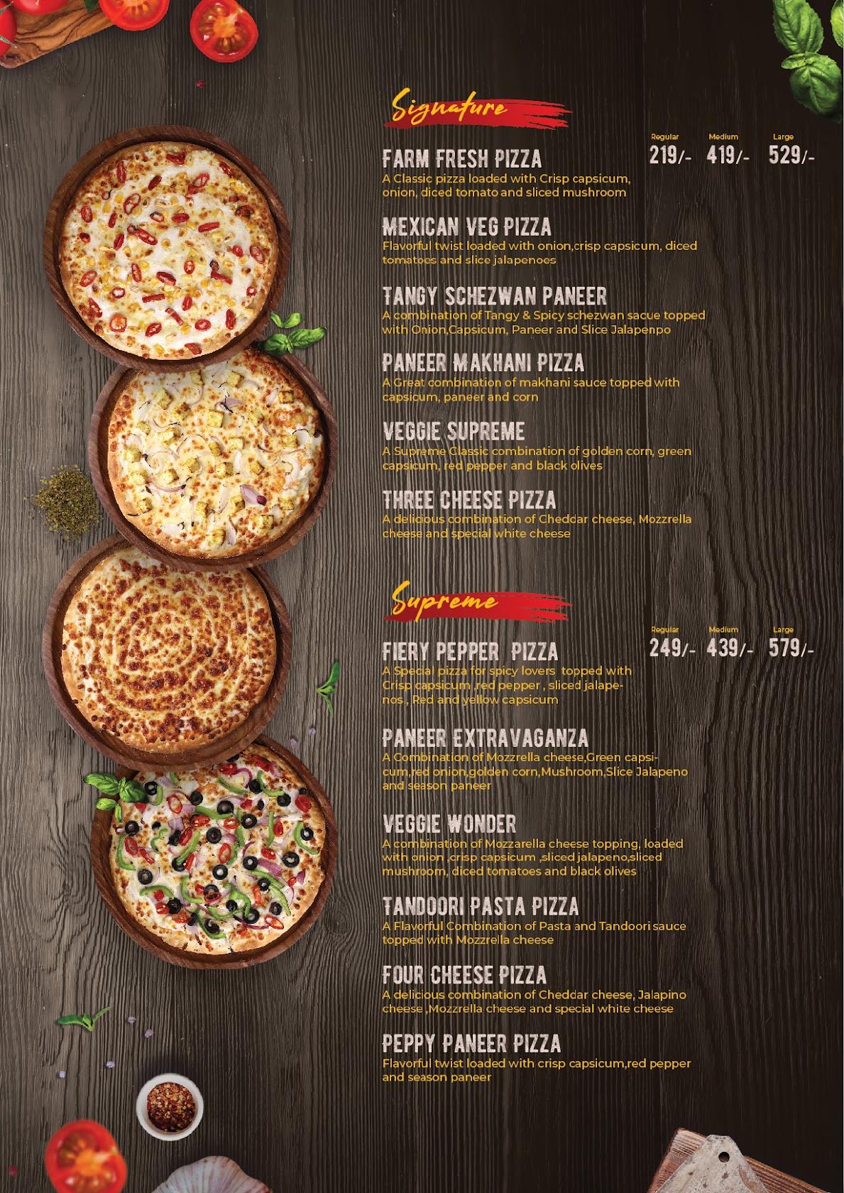 Menu at The Lio' Pizza - Bapunagar, Ahmedabad