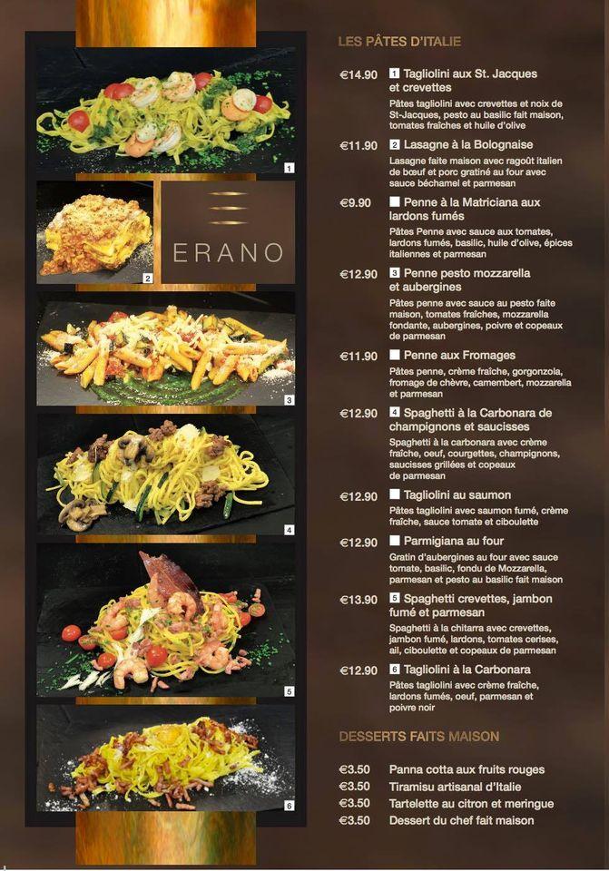 Menu at Oro restaurant, Barjouville, Centre Commercial Leclerc