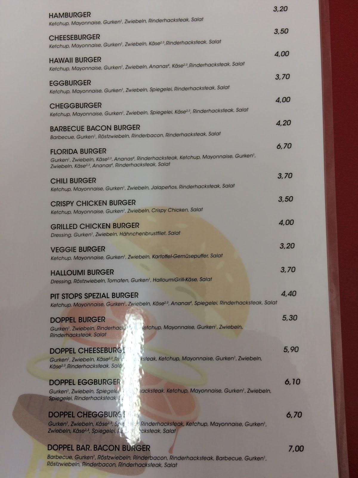 Menu at Pits Burger Plüderhausen restaurant, Plüderhausen