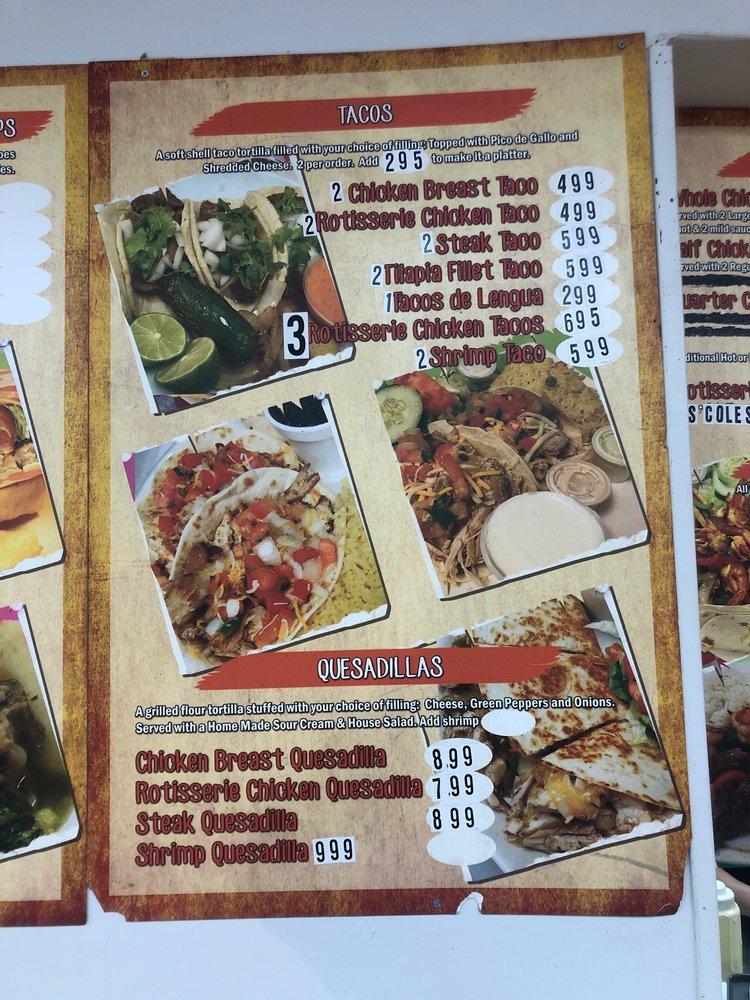Menu at Tastee Chicken restaurant, Waldorf