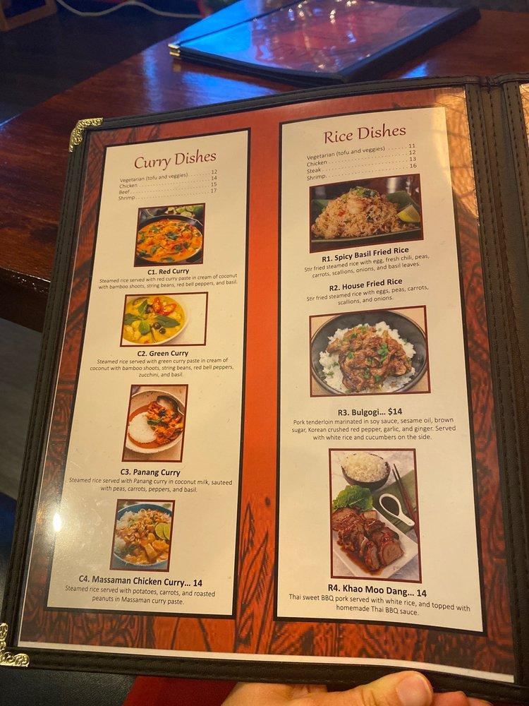 Menu at Mai Phi Authentic Asian Cuisine restaurant, Southern Pines