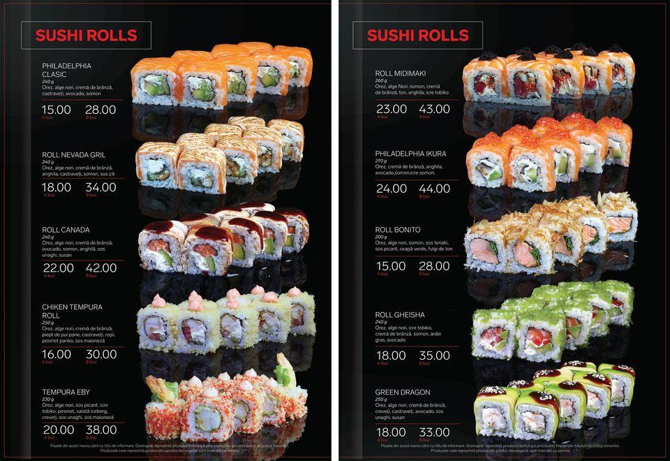 Menu at Sushi Han Ploiesti, Ploiești