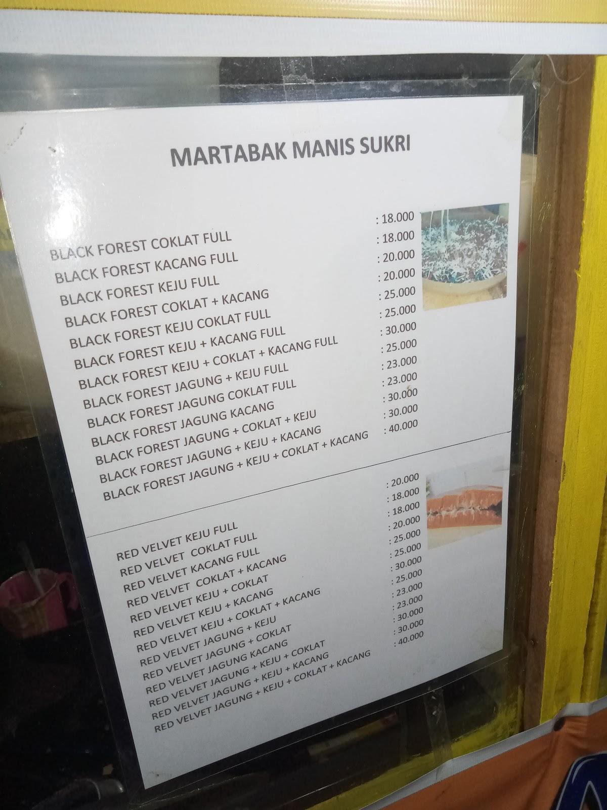 Menu at Rocket eyang trikora restaurant, Palembang
