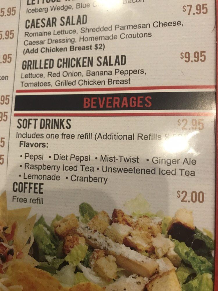 Menu at Slapshots Sports Bar and Grill, Midlothian
