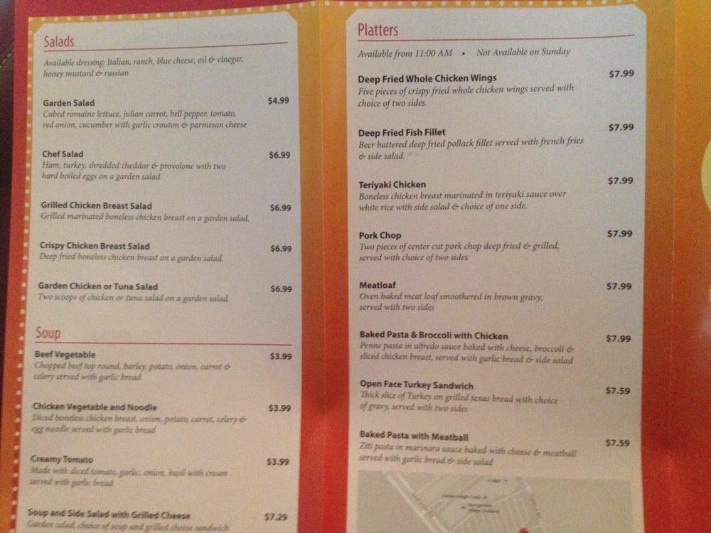 Menu at BLT Grill cafe, Gaithersburg