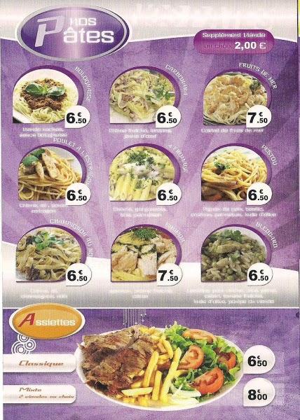 Menu at Zarda Food restaurant, Massy