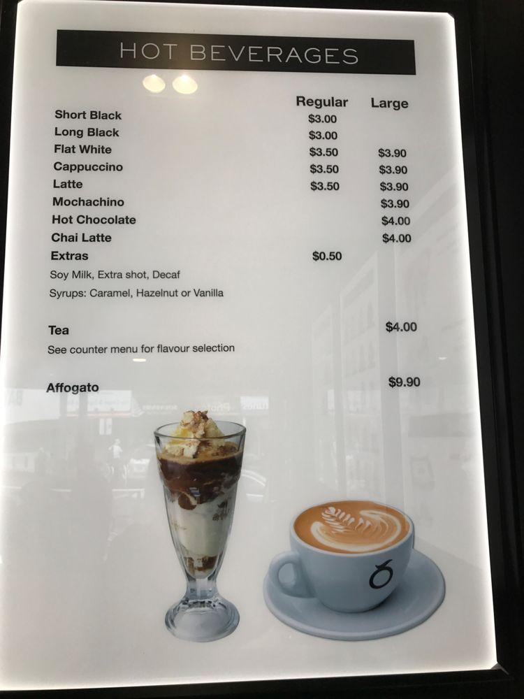 Menu at Movenpick Paihia, Paihia