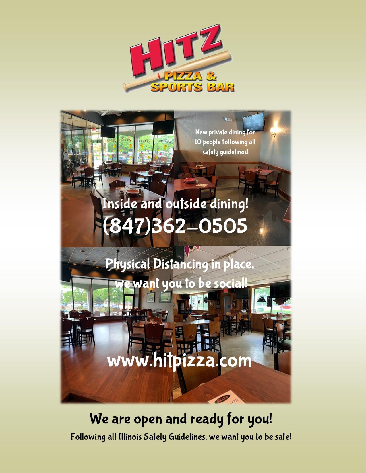 Hitz Pizza and Sports Bar in Mundelein - Restaurant menu and reviews