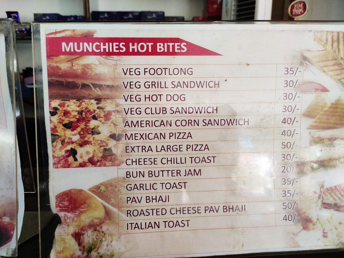 Menu at Munchies - Cafe Golf View, India