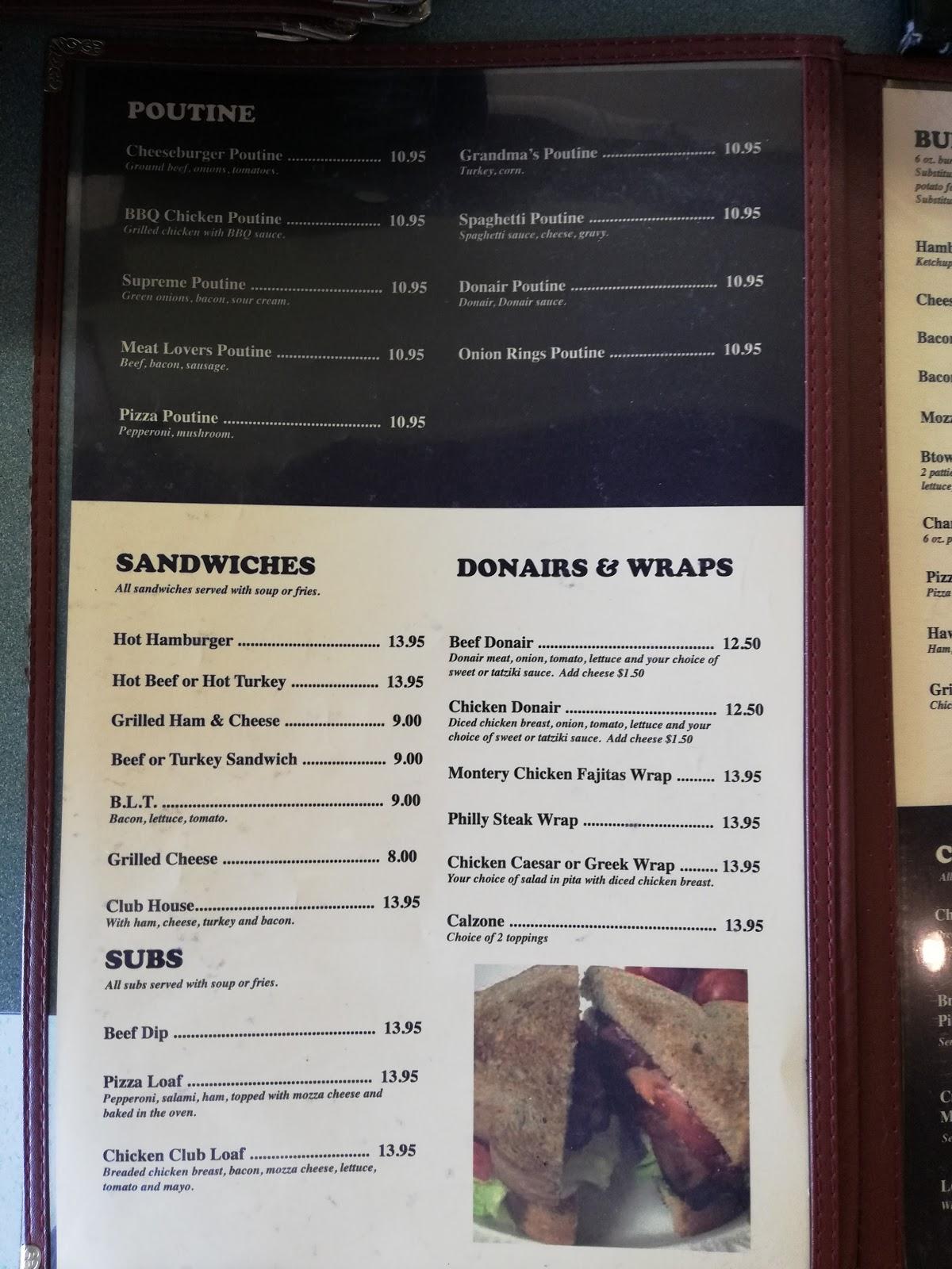 Menu at Btowns 2 For 1 pizzeria, Barrhead, 50 St